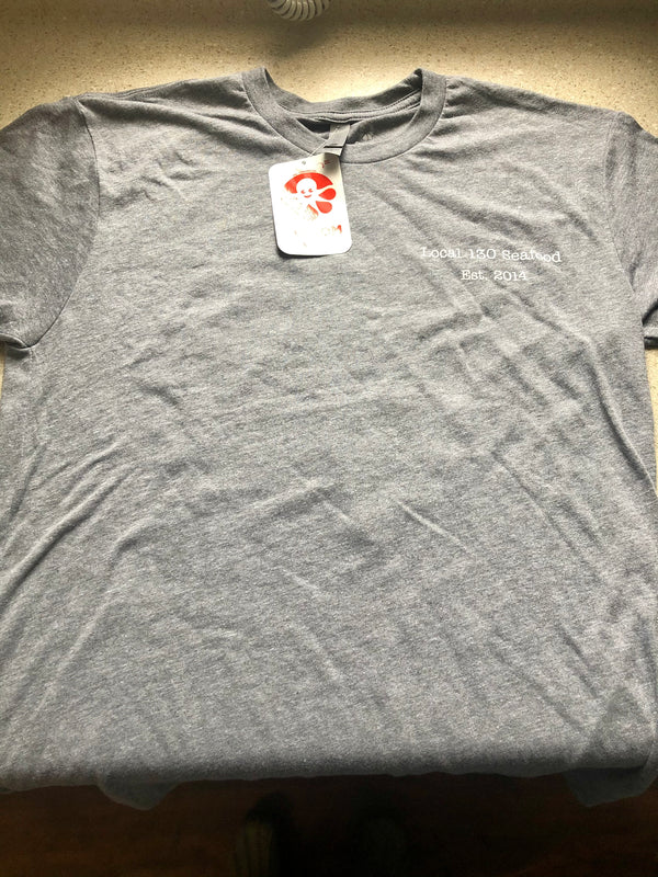 Local 130 T Shirt - Local 130 Seafood NJHome Delivery